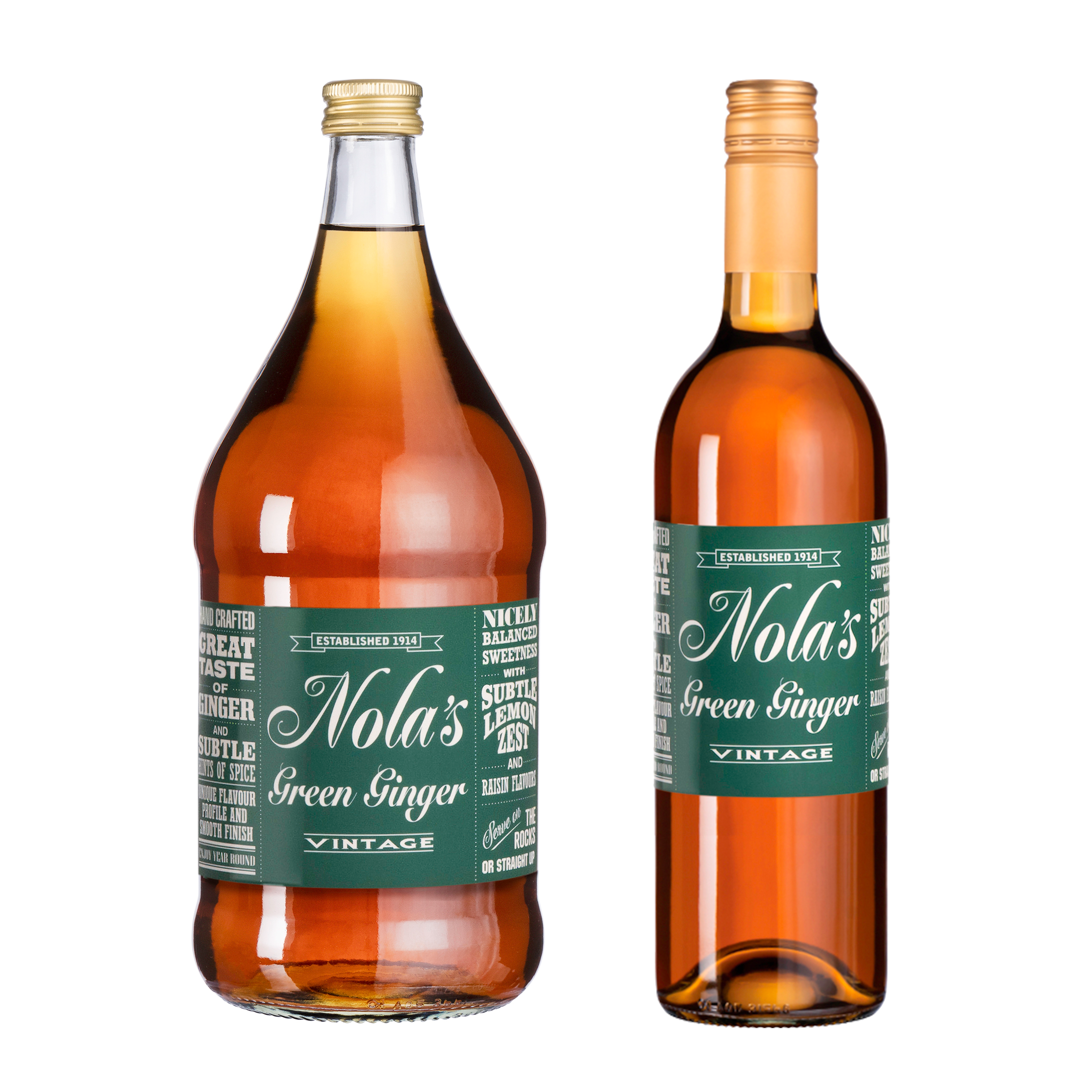 Nola's Green Ginger – Nolas Wines
